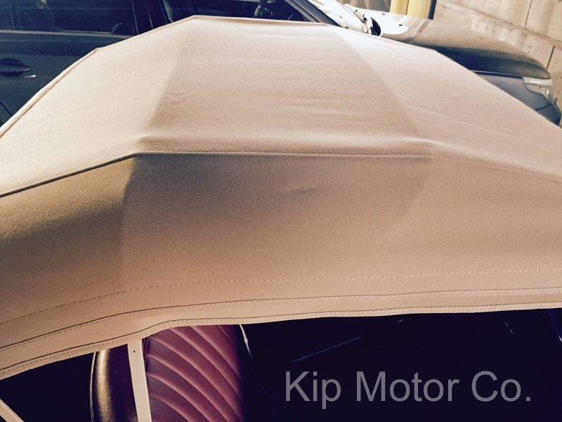 Service - Convertible Top Install: MG TF - Kip Motor Company
